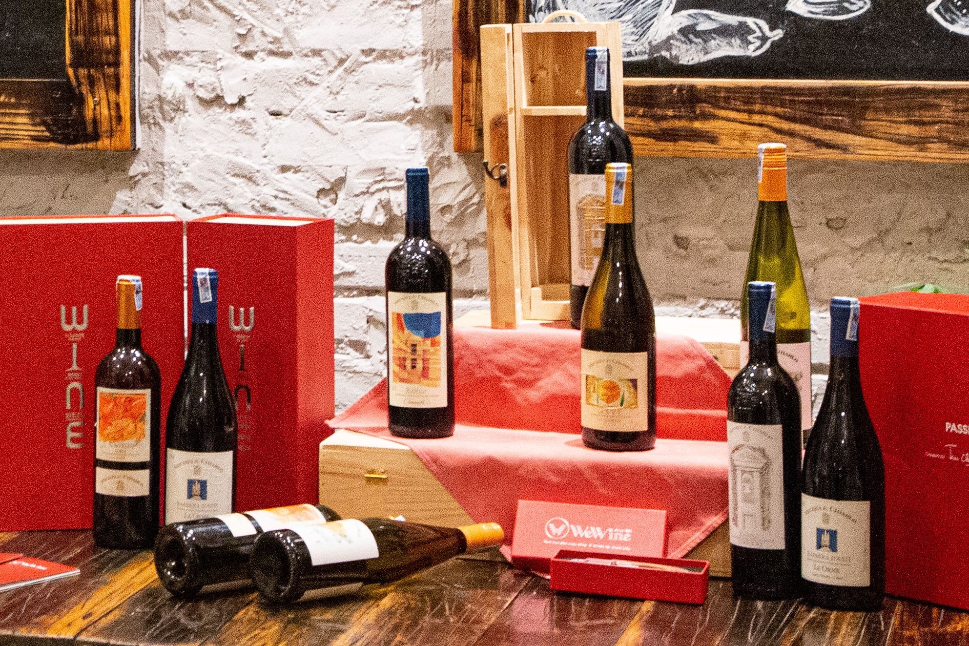 Unique Italian Michele Chiarlo Barolo Back Vintage Collection